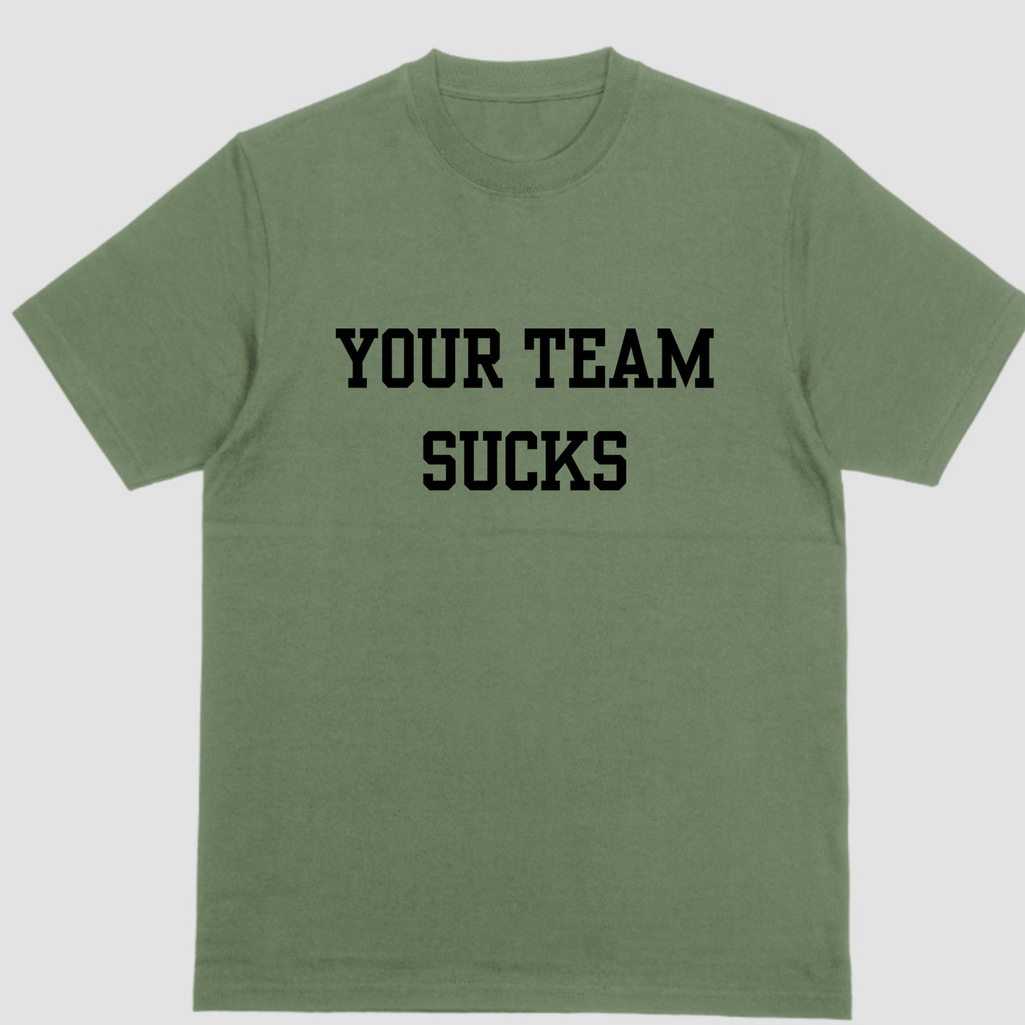 YOUR TEAM SUCKS, Short sleeve shirt – Scents of Humor